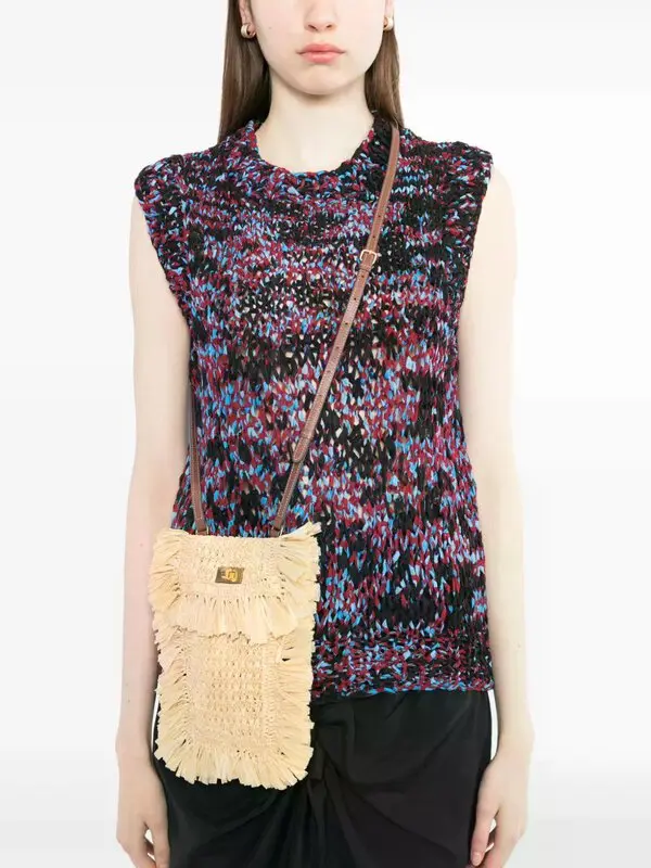 ANYA HINDMARCH Raffia Crossbody Bag