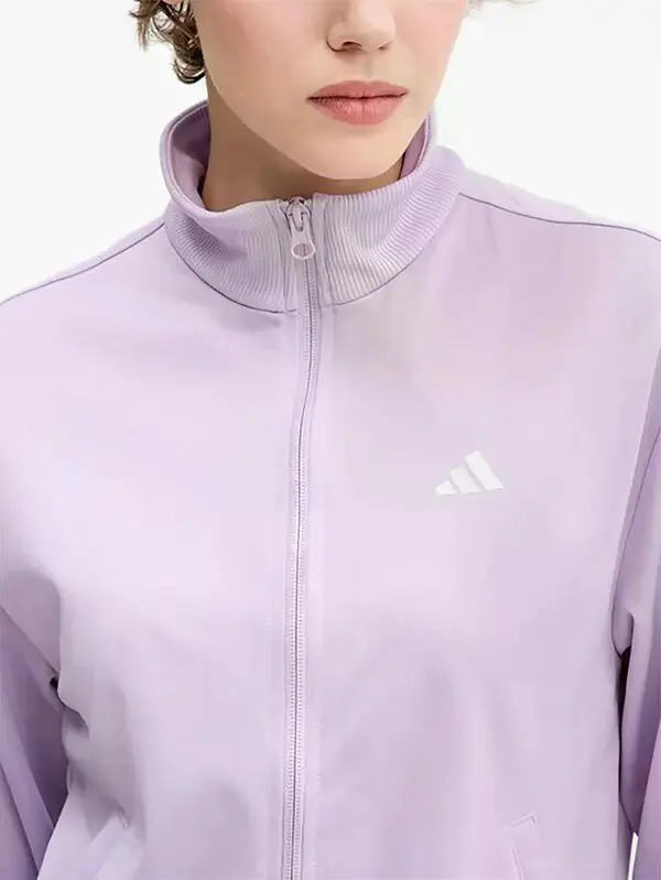 Adidas Zip Sports Tracksuit - Purple