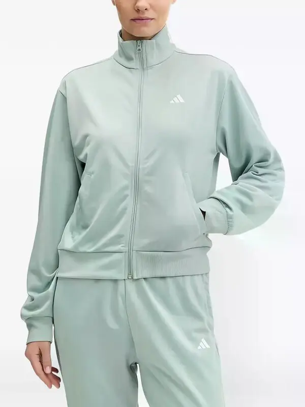 Adidas Logo-detail Tracksuit - Green