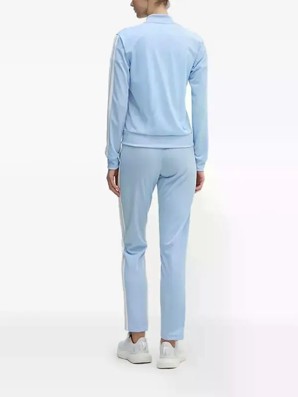 Adidas Logo-detail Tracksuit Set - Blue