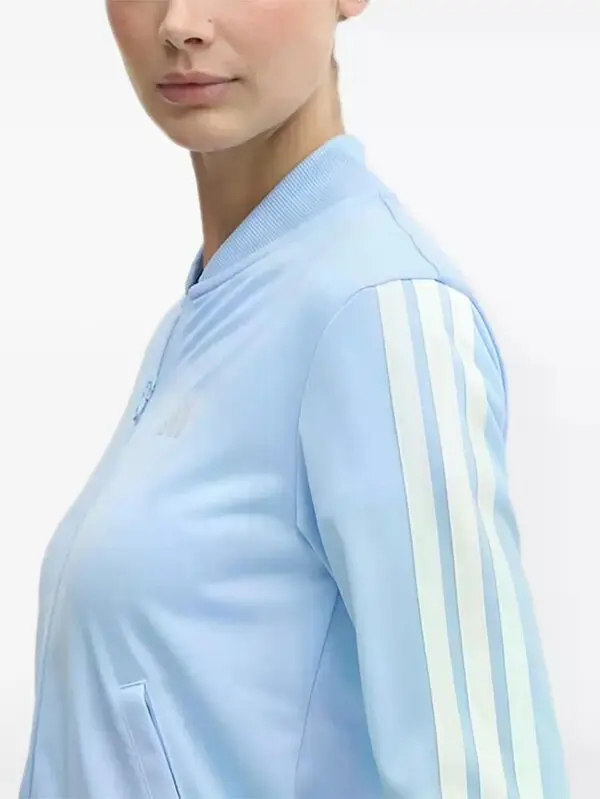 Adidas Logo-detail Tracksuit Set - Blue