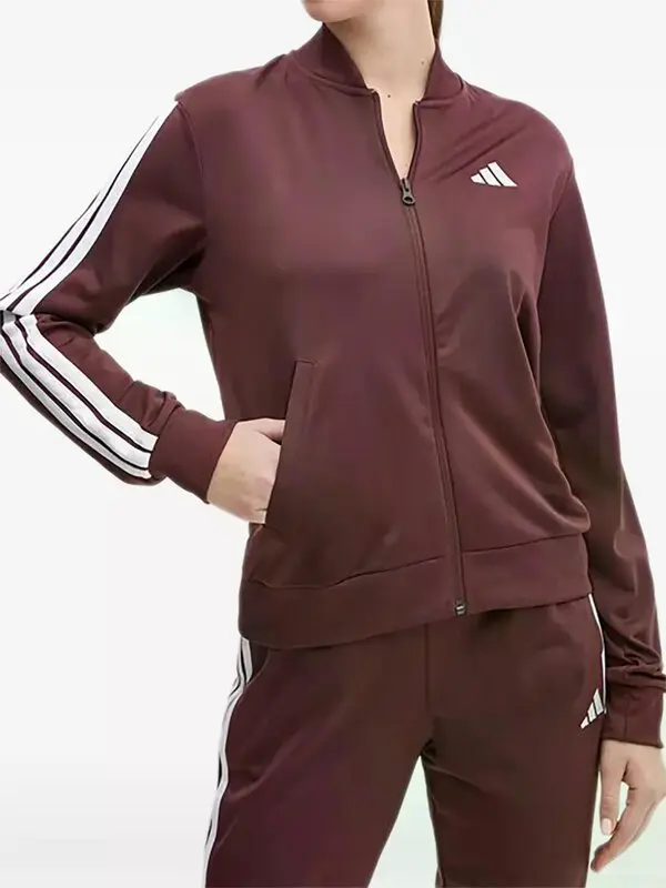 Adidas Stripe Tracksuit - Red