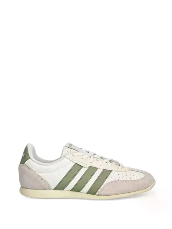 Adidas Barreda Lo Striped Panelled Sneakers - Neutrals