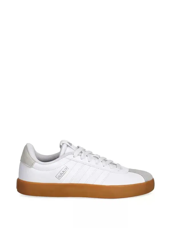 Adidas Stripes Trim Sneakers - White