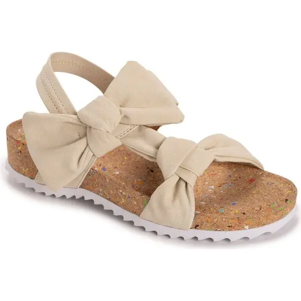 MUK LUKS Pansy Sandal - Cream