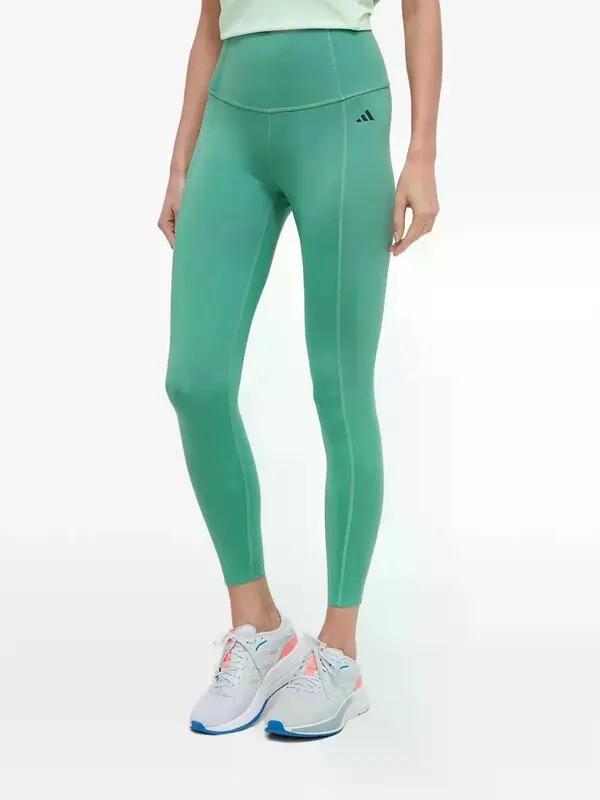 Adidas Logo-detail Leggings - Green