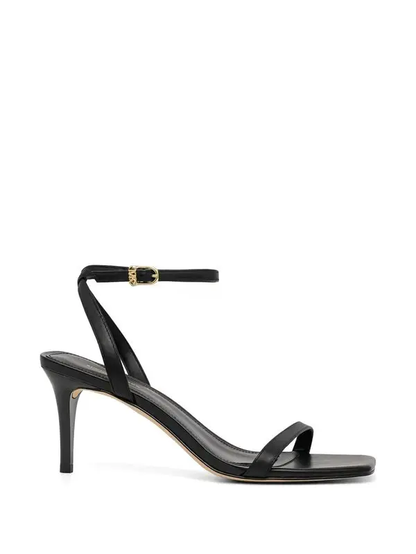Michael Kors Ankle-strap Square-toe Sandals - Black
