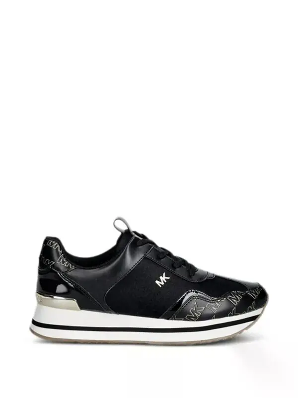 Michael Kors Raina Logo-print Sneakers - Black
