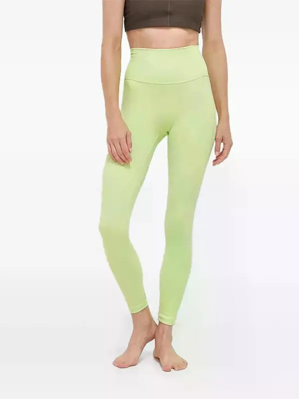 Adidas Logo-detail Leggings - Green