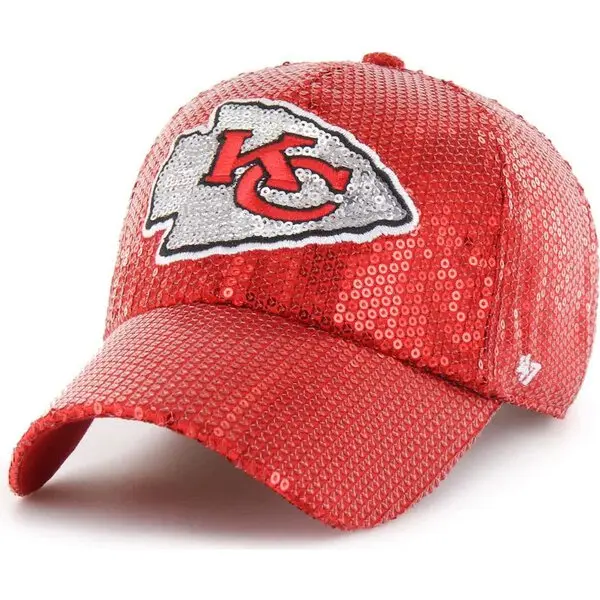 '47 Kansas City Chiefs Dazzle Clean Up Adjustable Cap