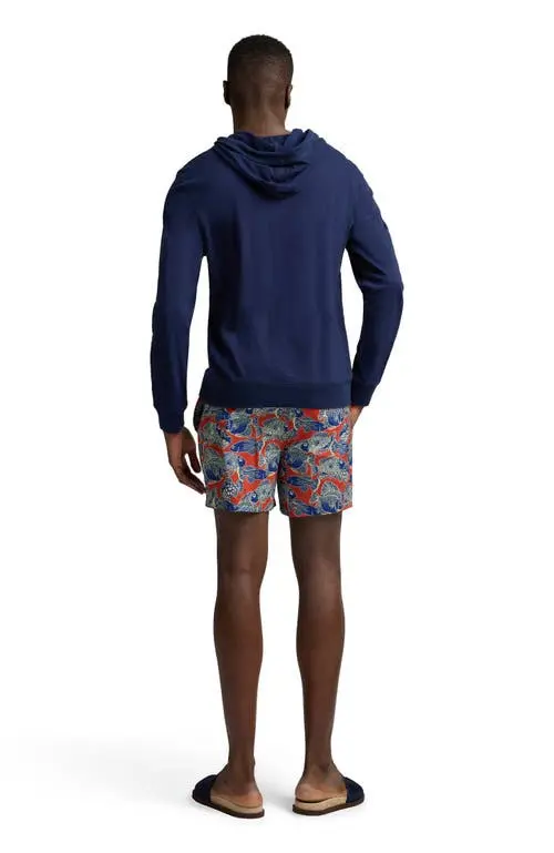 Onia Slub Pullover Hoodie - Navy