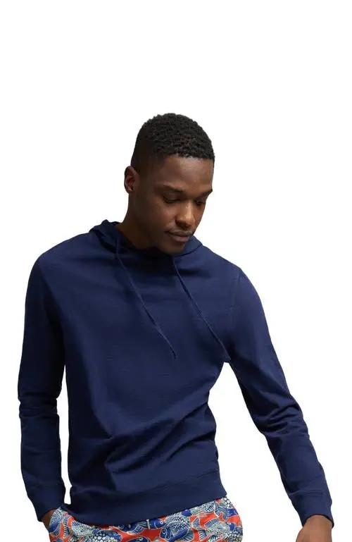 Onia Slub Pullover Hoodie - Navy