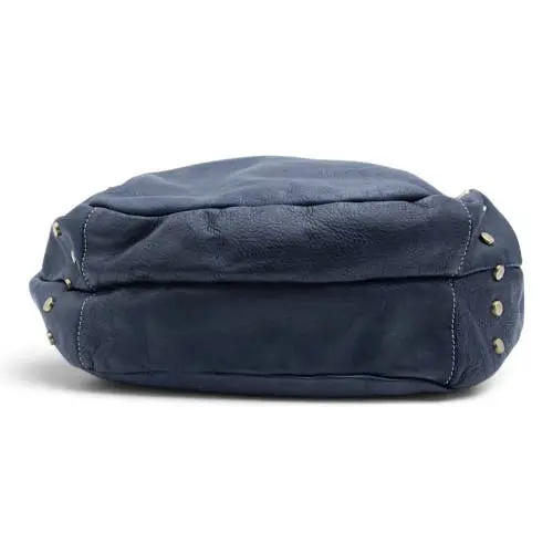 BOLSA NOVA Slouchy Studded Tote - Navy