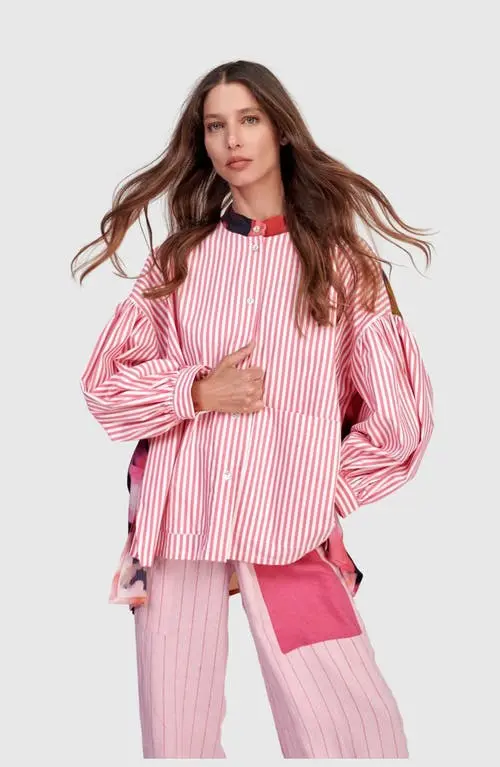 Alembika Paradise Puff Shirt - Pink