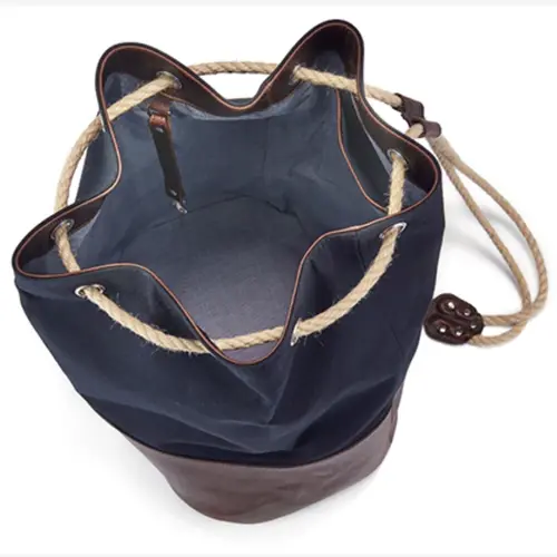 PRINCE OF SCOTS Wanderlust Canvas Duffle Bag - Classic Navy