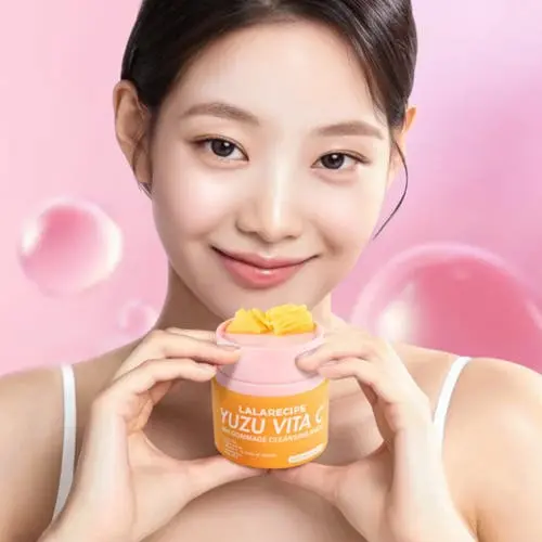 LALA RECIPE Yuzu Vita C 3-in-1 Gommage Cleansing Balm