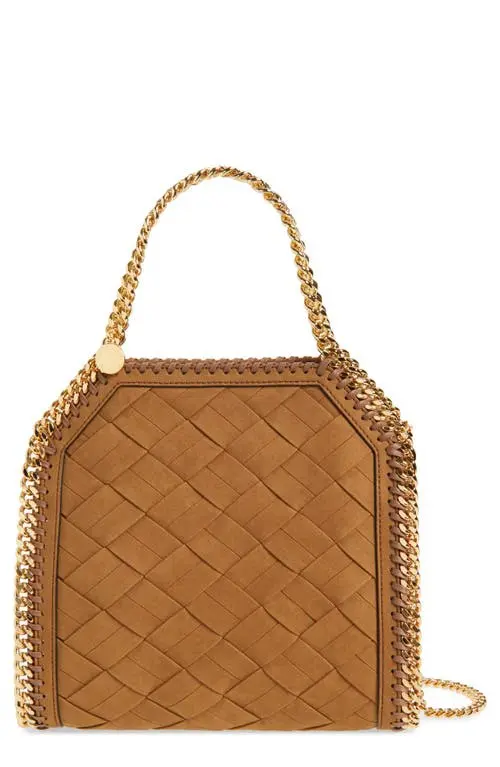 Stella McCartney Mini Falabella Woven Crossbody Bag