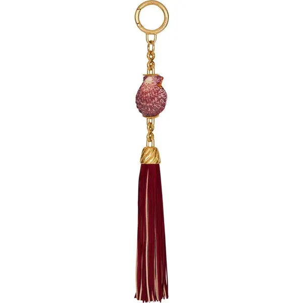 Balmain Shell Tassel Charm - Gold