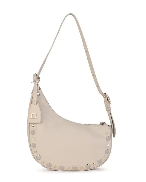 Rafe New York Janet Asymmetric Hobo - Cream