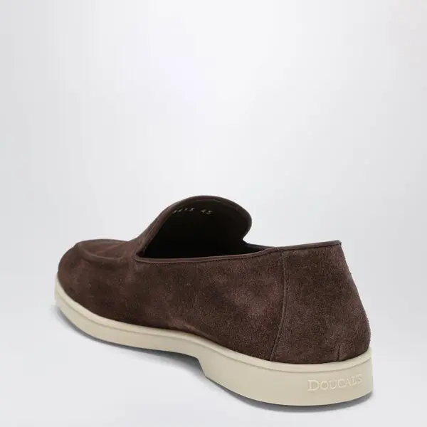 DOUCAL'S Suede Loafers - Brown