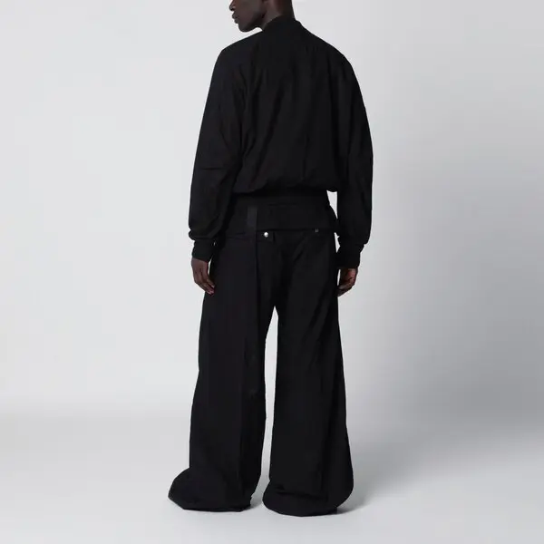 Rick Owens Bauhaus Flight Ribbed Bomber Jacket