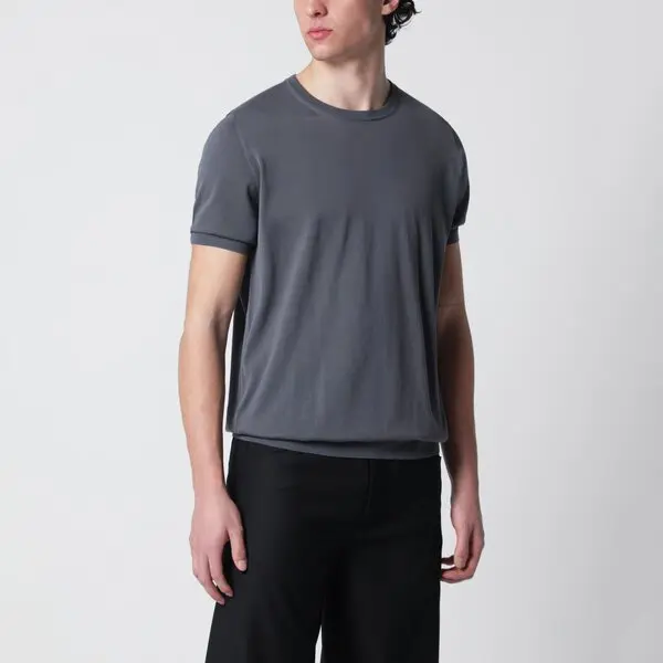 DRUMOHR Cotton Crewneck Sweater - Grey