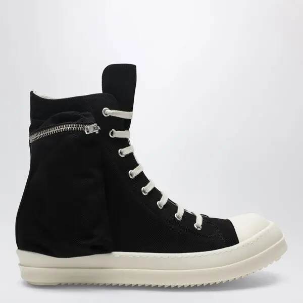 Rick Owens Temple Cargo Sneakers - Black