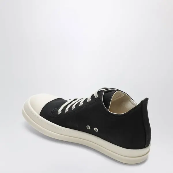 Rick Owens Temple Low Denim Sneakers