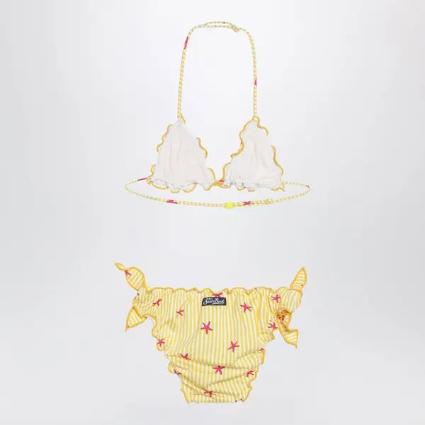 MC2 SAINT BARTH Striped Bikini With Starfish