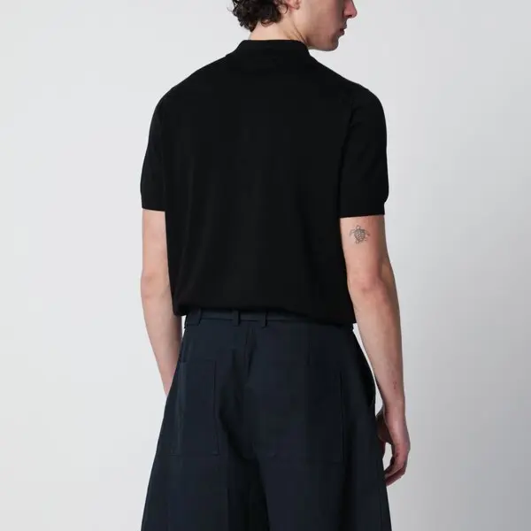 DRUMOHR Polo Shirt In Cotton - Black
