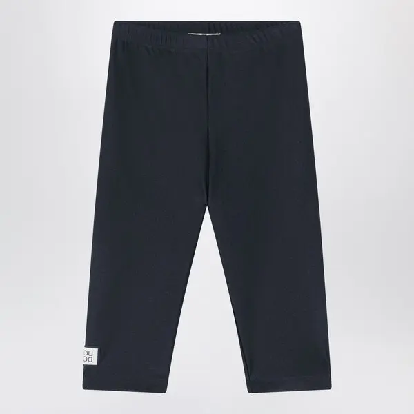DOUUOD Shiny Nylon-blend Leggings