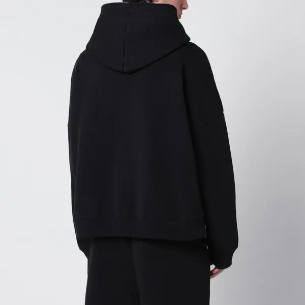 ENTIRE STUDIOS Cotton Zip-up Hoodie - Black