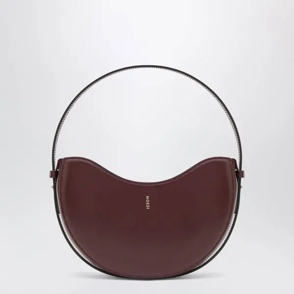 NOESI Ellie Bag In Smooth Leather - Burgundy