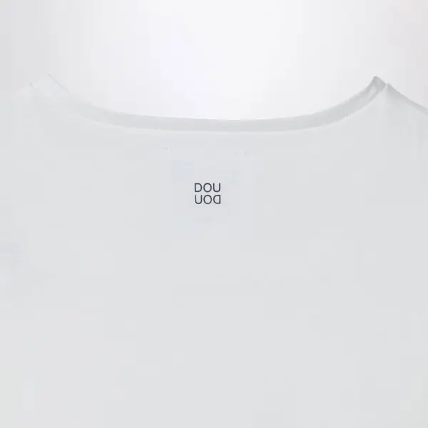 DOUUOD Cropped T-shirt With Knot Detail