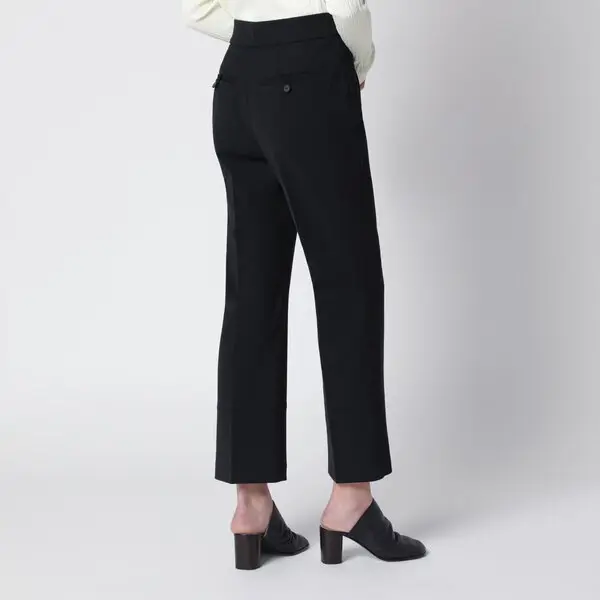 ENTIRE STUDIOS Wool-blend Flared Cropped Trousers