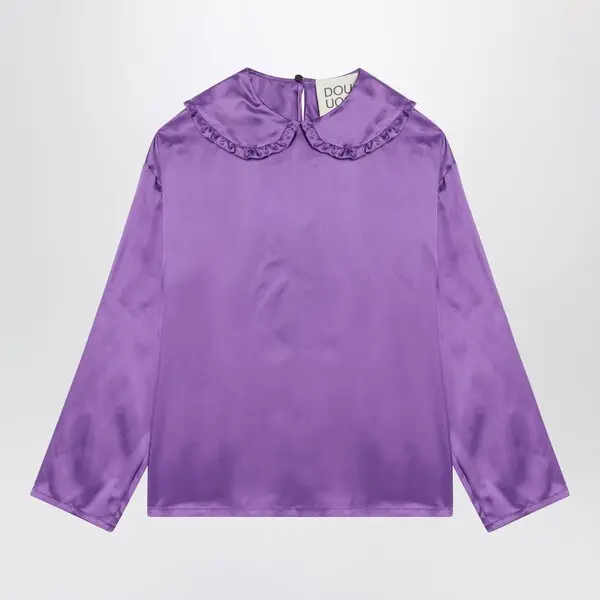DOUUOD Satin Blouse