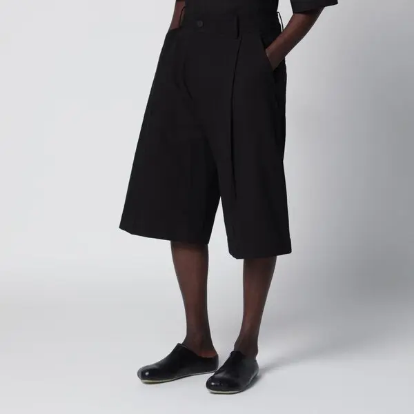 Studio Nicholson Fowld Cotton-blend Shorts