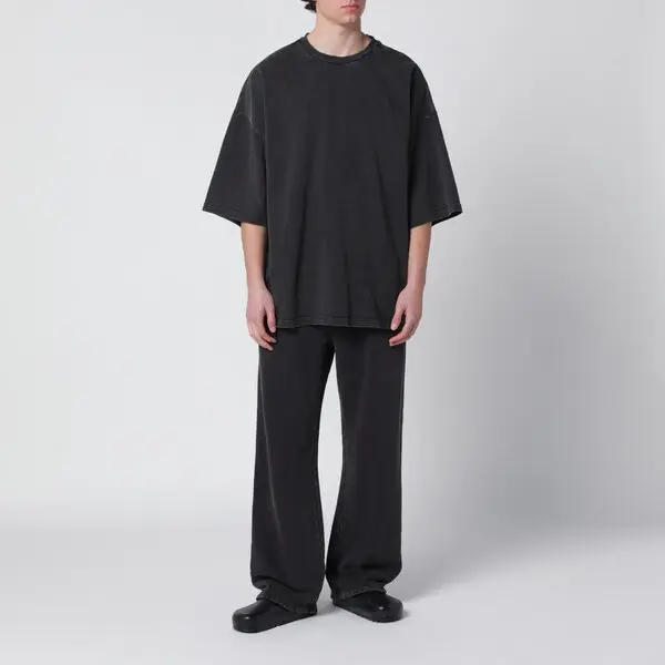 ENTIRE STUDIOS Washed Boxy T-shirt - Black