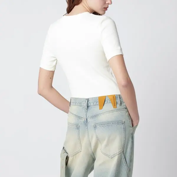 ENTIRE STUDIOS Cotton Lounge T-shirt - Yellow