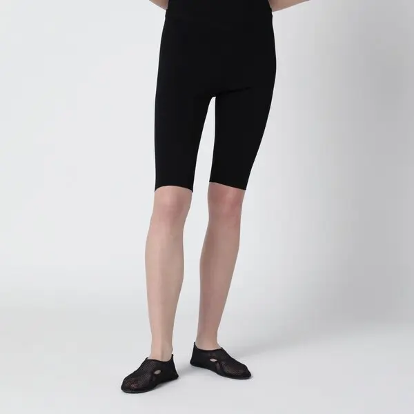ENTIRE STUDIOS Short Leggings In Viscose Jersey - Black