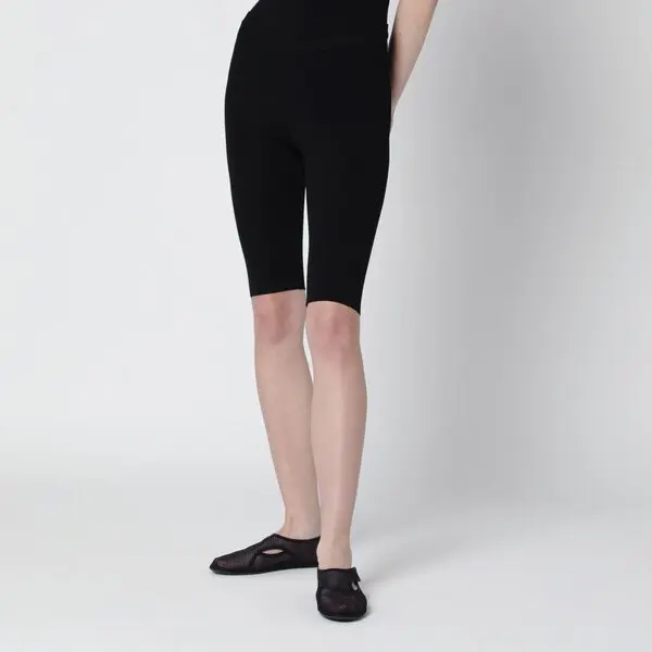 ENTIRE STUDIOS Short Leggings In Viscose Jersey - Black