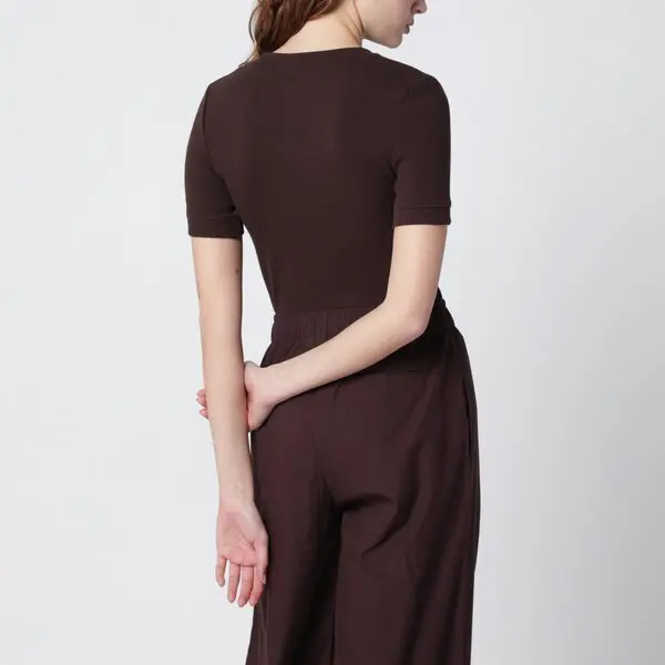 ENTIRE STUDIOS Lounge Redwood T-shirt - Brown