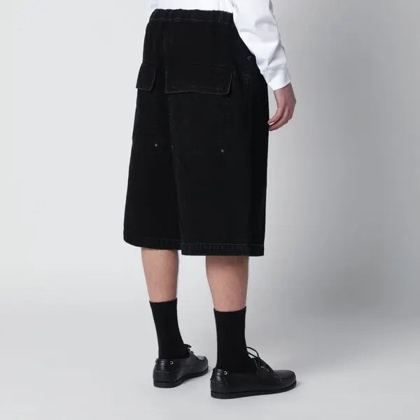 ENTIRE STUDIOS Baggy Bermuda Denim Shorts - Blue