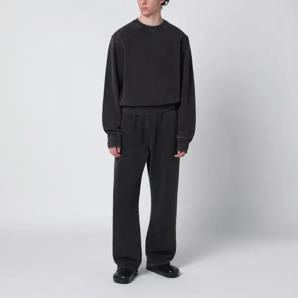 ENTIRE STUDIOS Washed Cotton Crewneck Sweatshirt