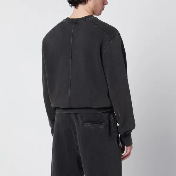 ENTIRE STUDIOS Washed Cotton Crewneck Sweatshirt