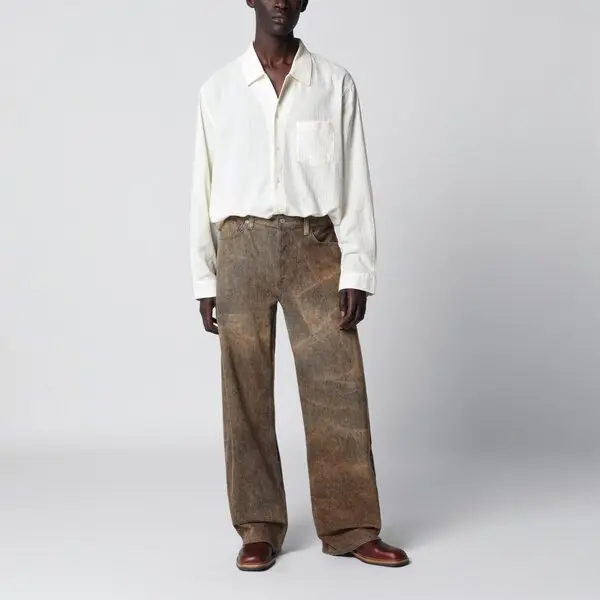 Séfr Leo Shirt In Cotton Voile