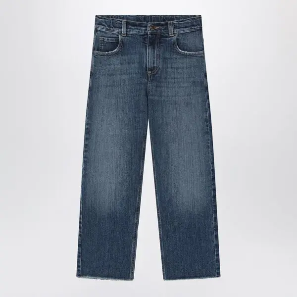 GOLDEN GOOSE Dark Wash Denim Jeans - Blue