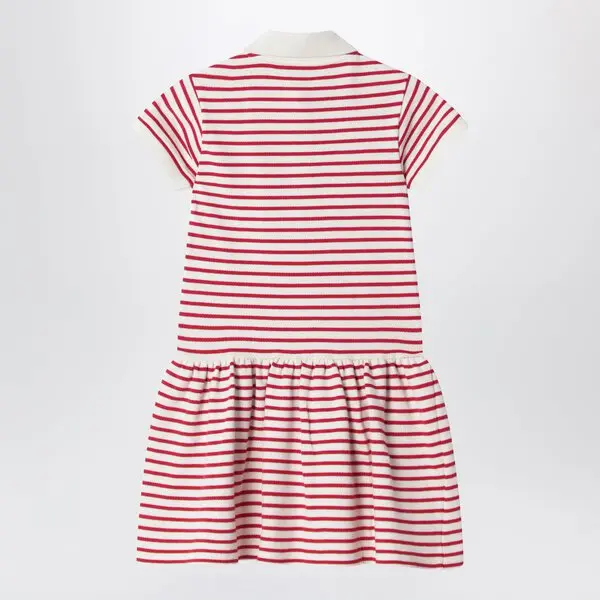 GOLDEN GOOSE Striped Polo Dress