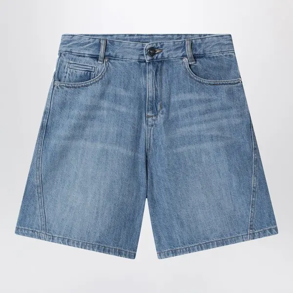 Givenchy Shorts With Logo Embroidery