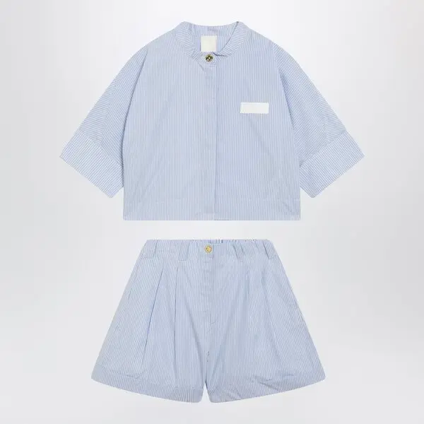 Givenchy Cotton Two-piece Set - Light Blue